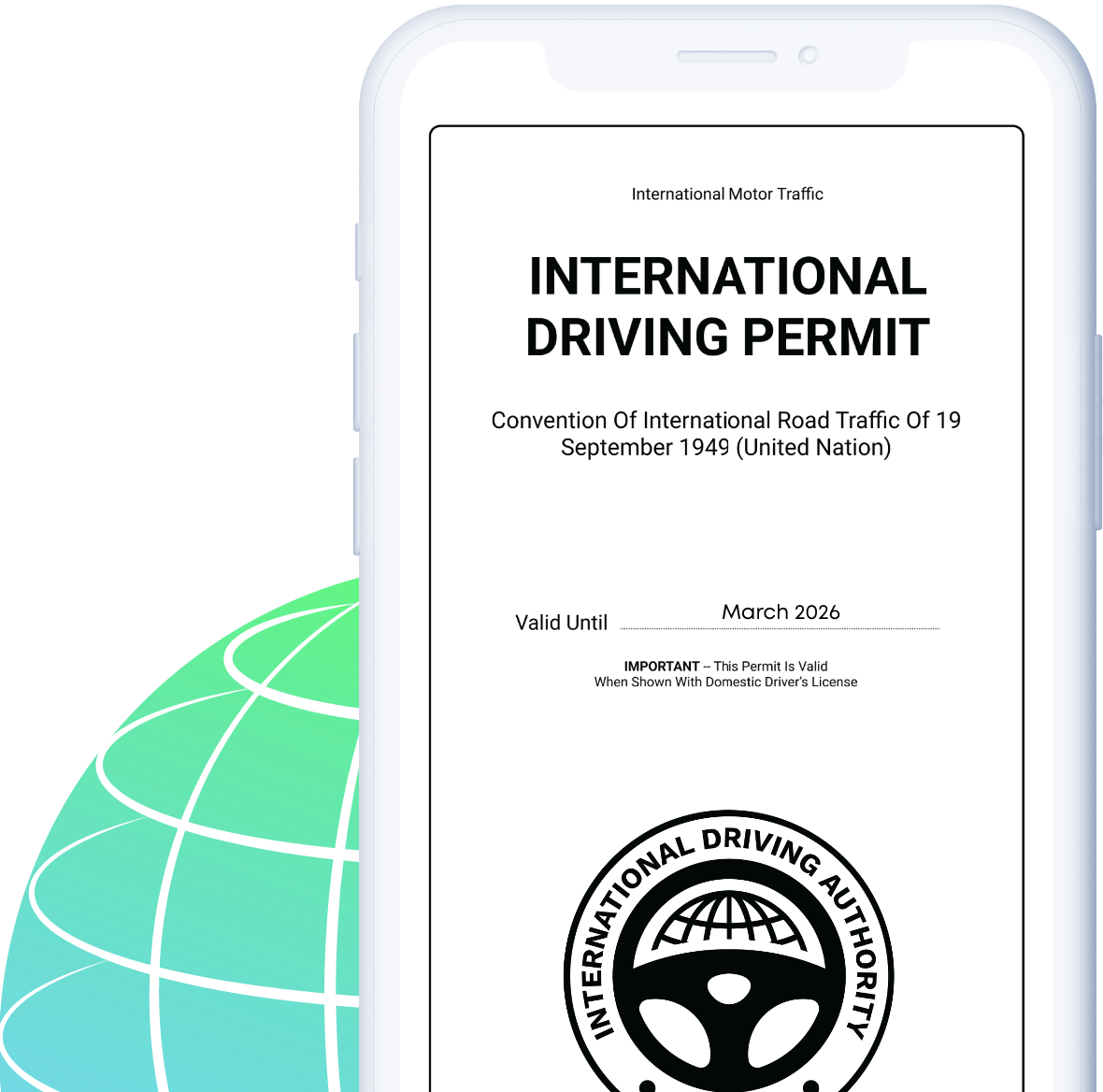 Páginas jurídicas - Modelo - International Driving Authority